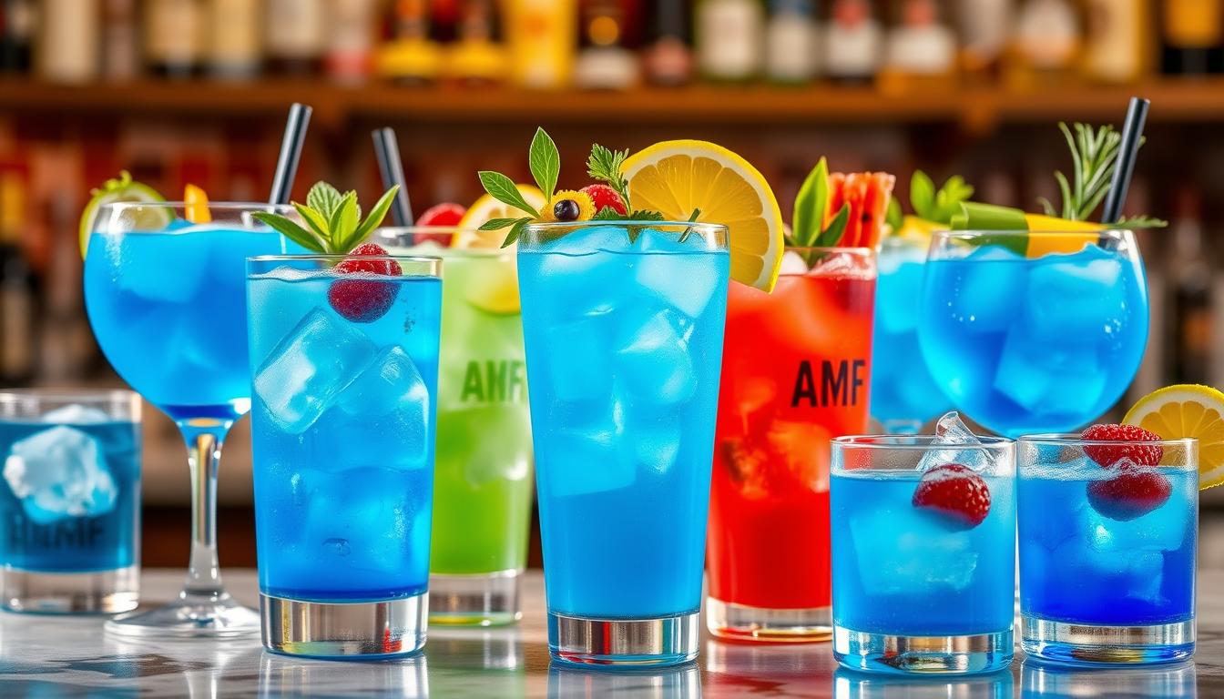 AMF Drink Recipe: Make This Popular Blue Cocktail