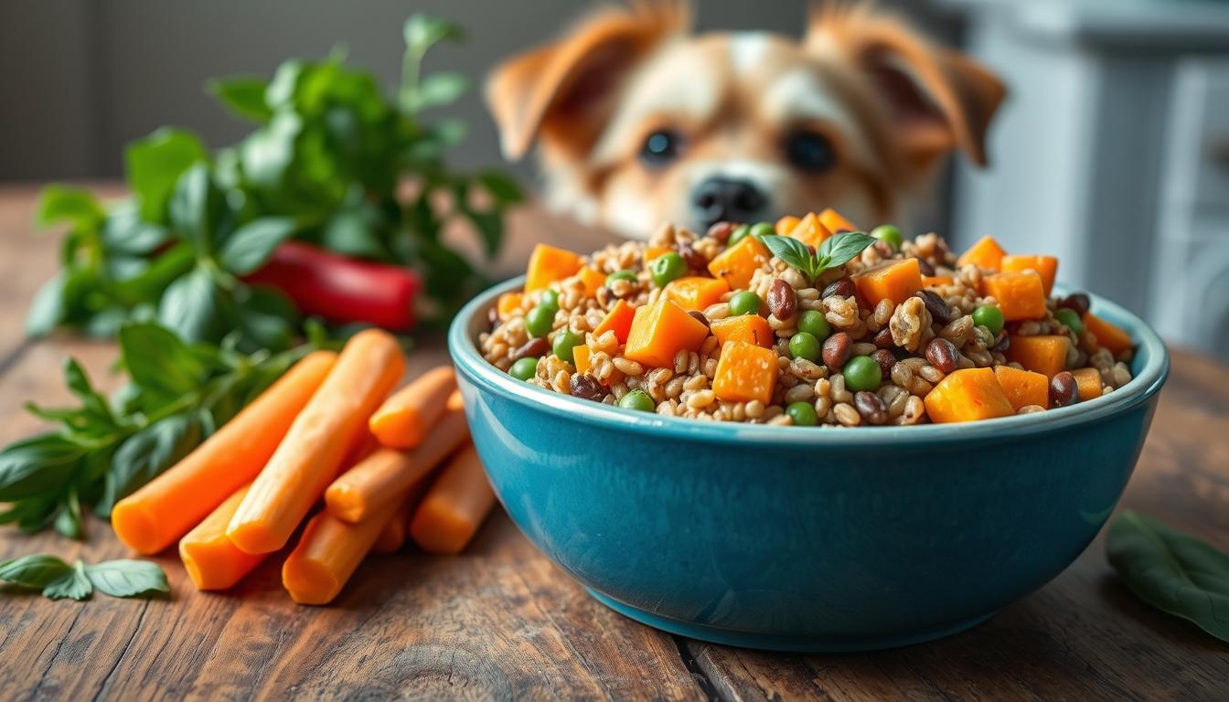 Healthy Homemade Vegetarian Dog Food Recipe for Your Pup